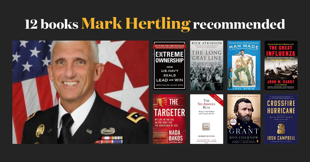 18 books Mark Hertling recommended