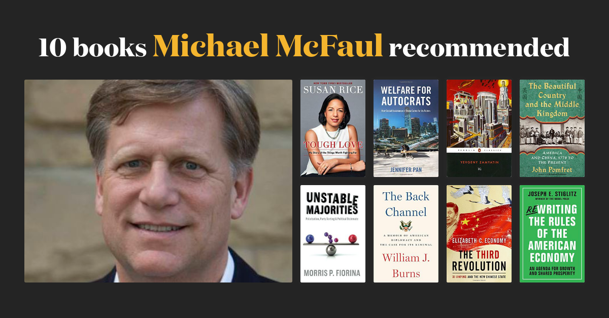 15 books Michael McFaul recommended