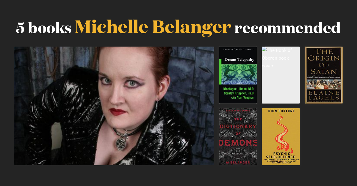 14 books Michelle Belanger recommended