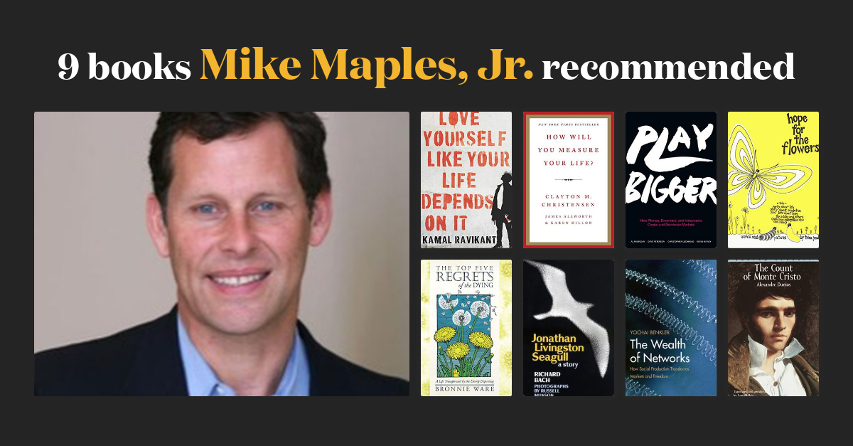 9 books Mike Maples, Jr. recommended