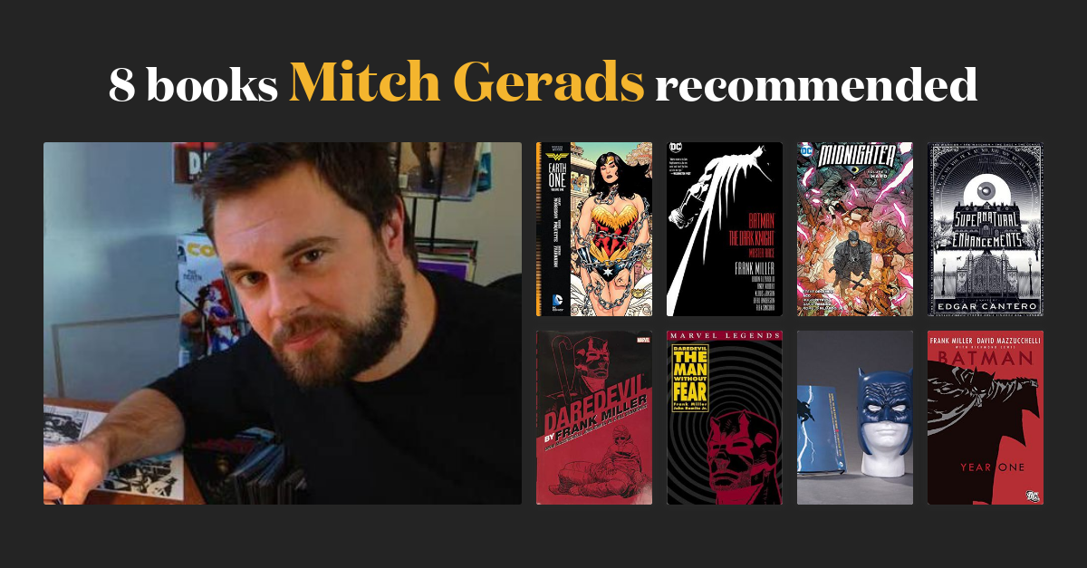 12 books Mitch Gerads recommended