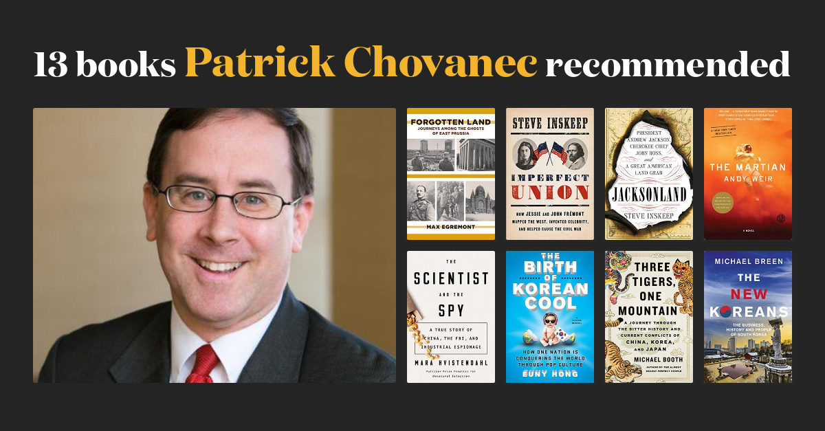 36 books Patrick Chovanec recommended