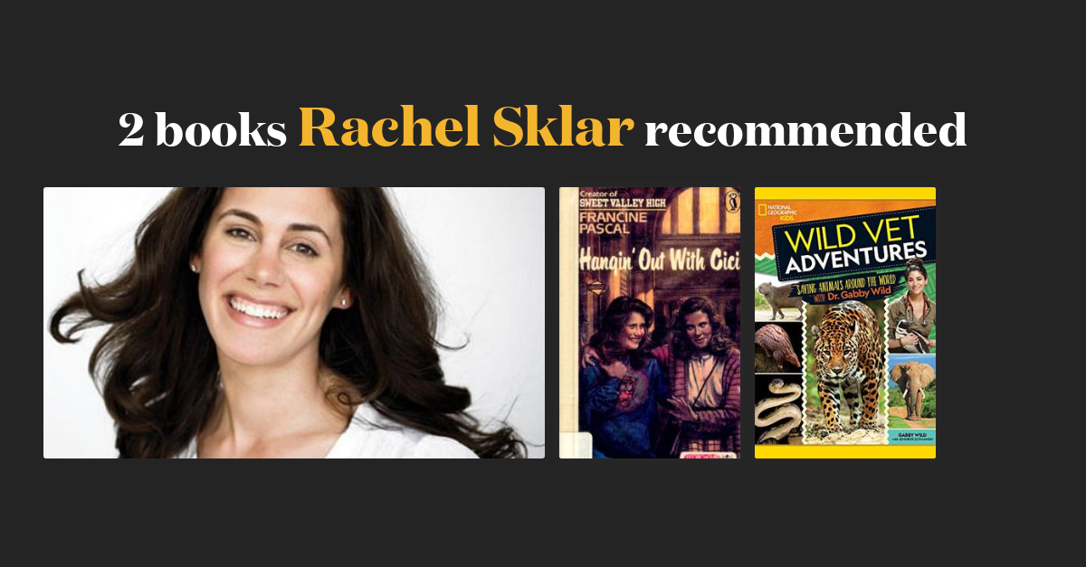 4 books Rachel Sklar recommended