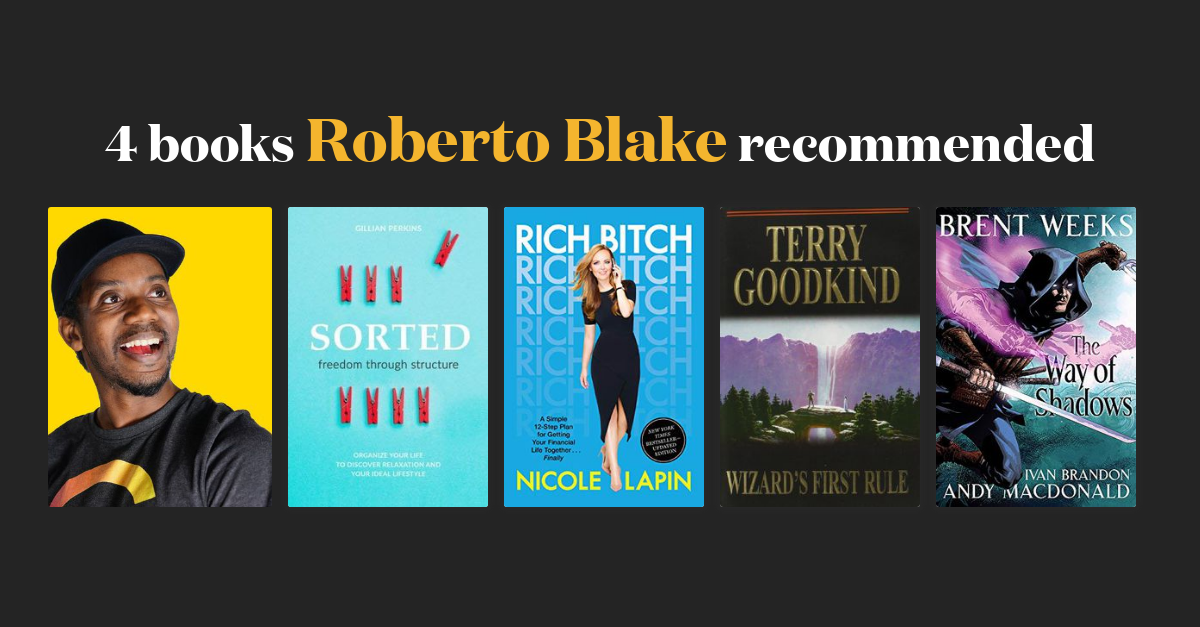 9 books Roberto Blake recommended