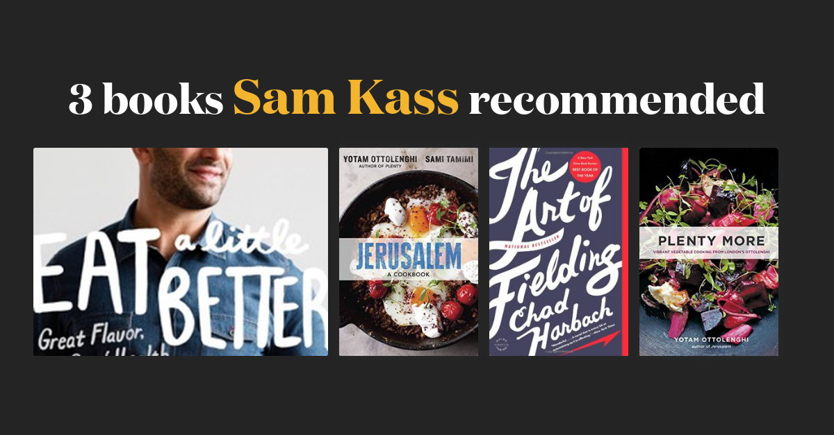 3 books Sam Kass recommended