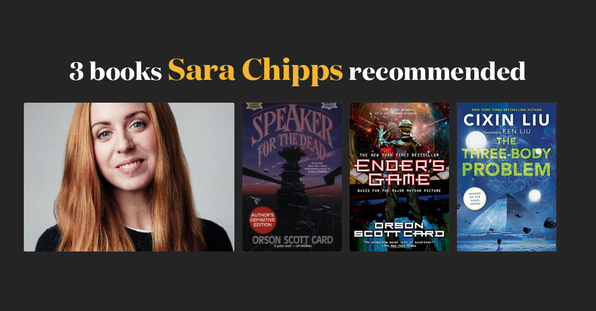 4 books Sara Chipps recommended