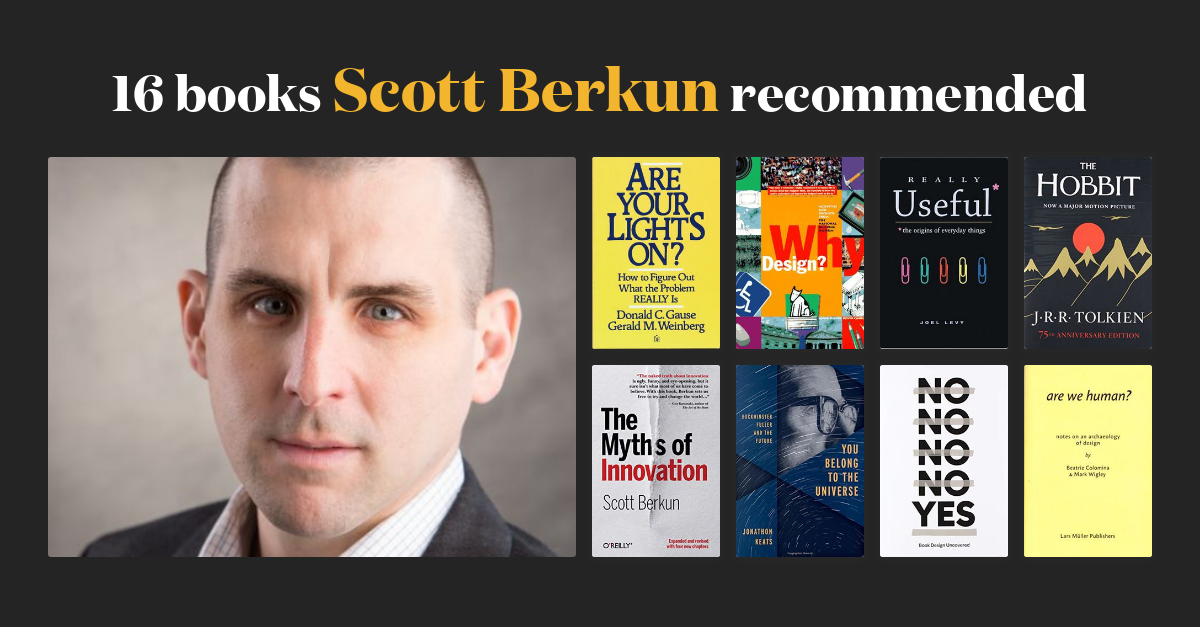 22 books Scott Berkun recommended