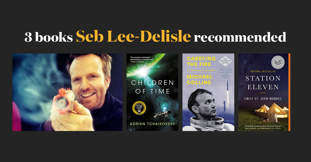 6 books Seb Lee-Delisle recommended