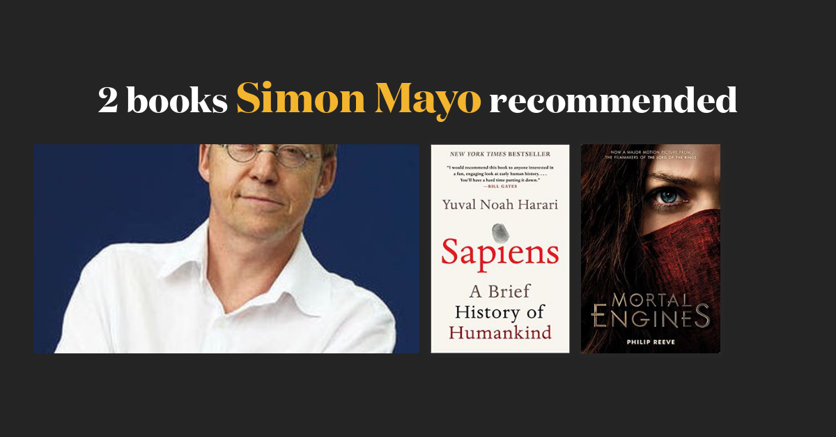 5 books Simon Mayo recommended