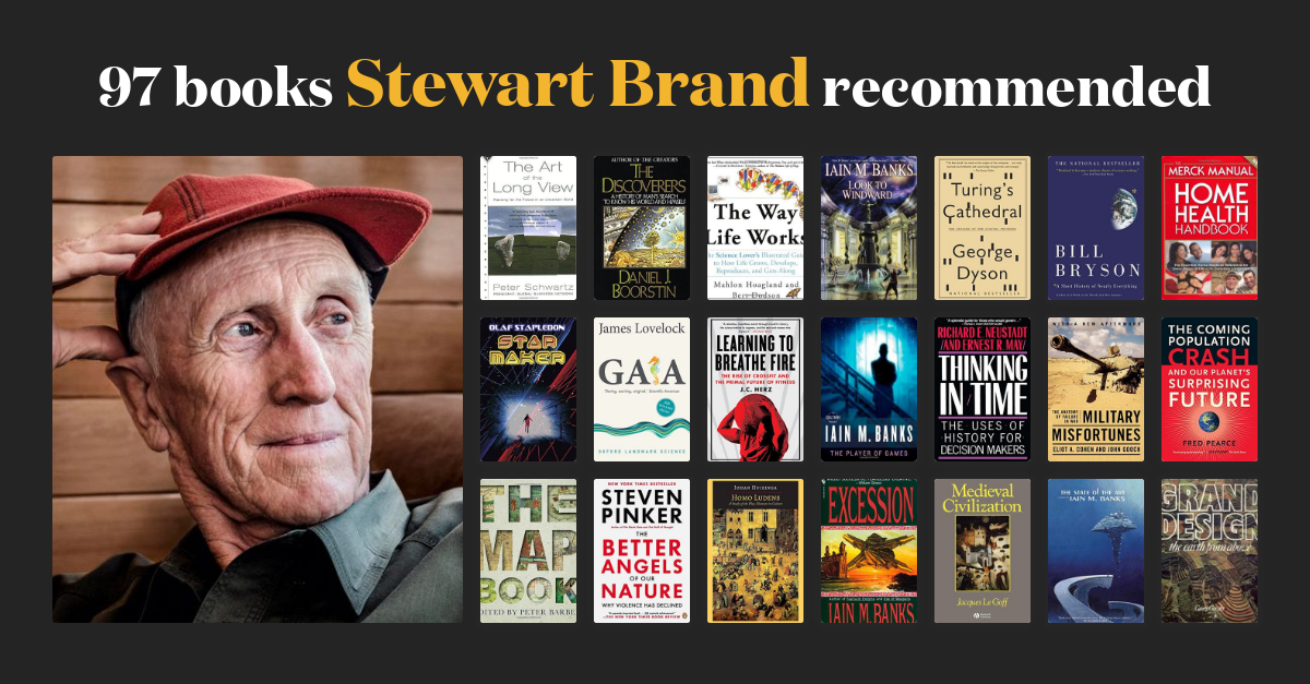 113 books Stewart Brand recommended