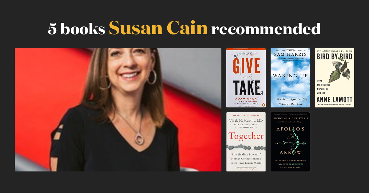 9 books Susan Cain recommended