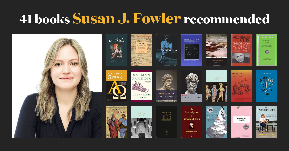 64 books Susan J. Fowler recommended
