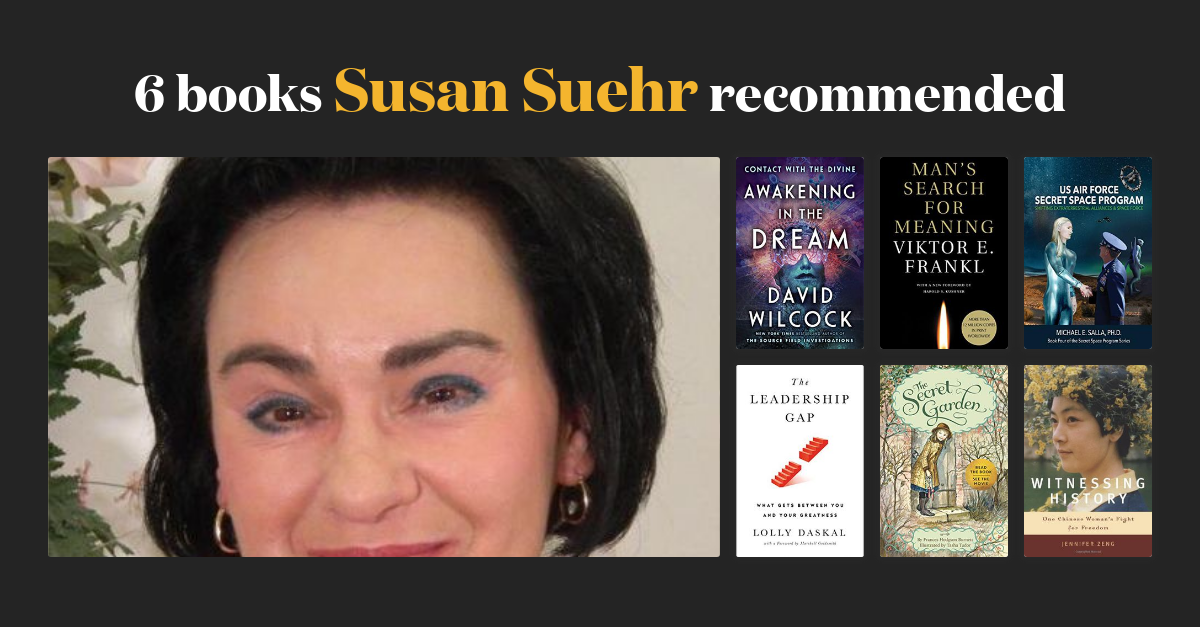 7 books Susan Suehr recommended