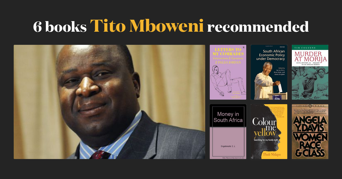 11 books Tito Mboweni recommended
