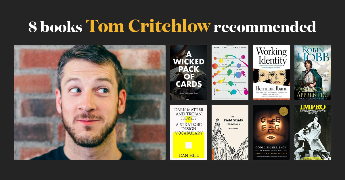 10 books Tom Critchlow recommended