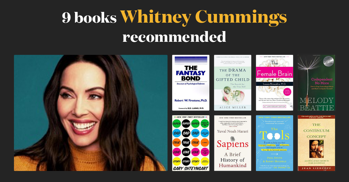9 books Whitney Cummings recommended